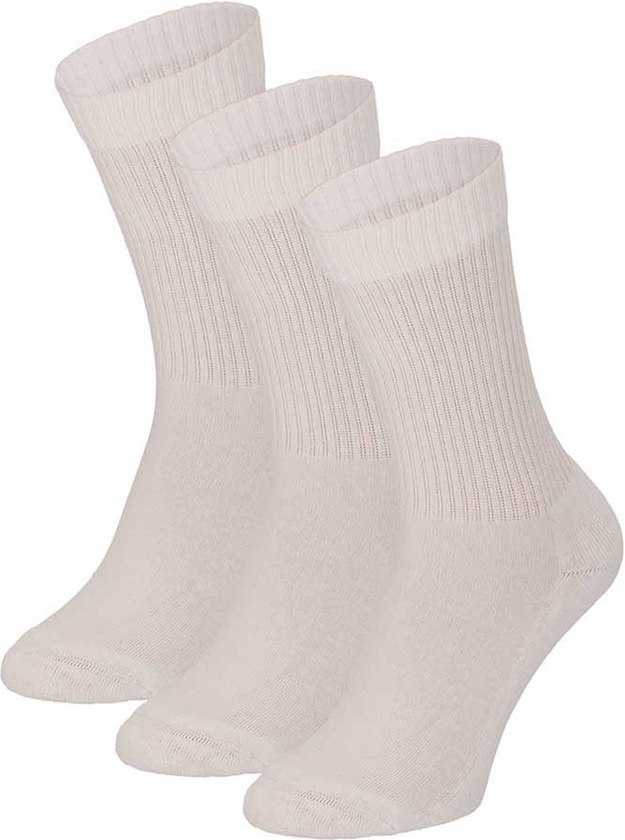 Apollo - Sportsokken - Unisex - Wit - Maat 42/47 - Sportsokken ...