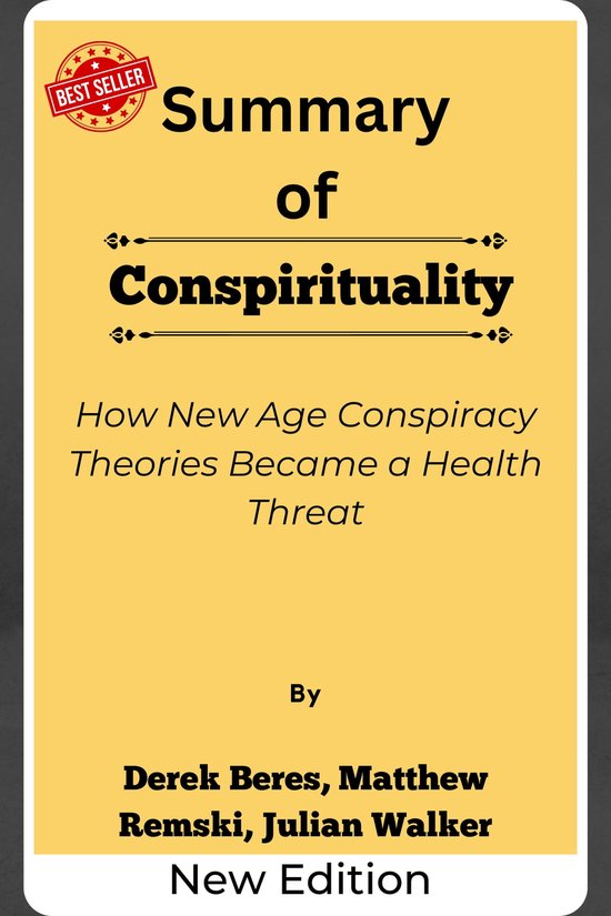 Summary Of Conspirituality How New Age Conspiracy Theories Became a ...