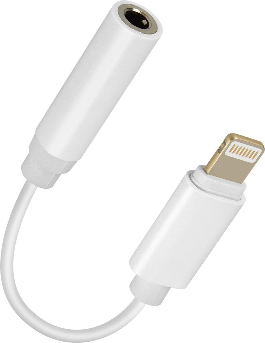 Audio adapter Geschikt voor Apple iPhone Lightning male naar Jack 3.5mm ...