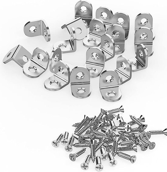 Hoekverbinders / kastverbinders/meubelverbinders/hoekverbi 40 Stück ...