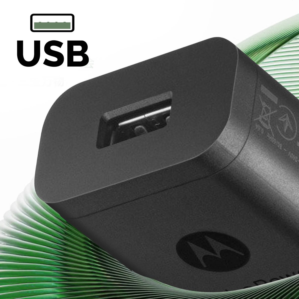 Motorola Original TurboPower USB Netvoeding 18W Zwart | bol