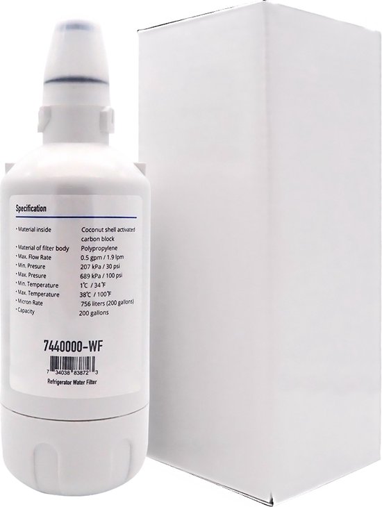 Icepure RWF0400A - Geschikt voor LG 5231JA2012A / Samsung EF-9603 / WSF ...