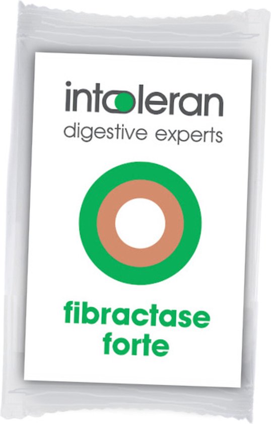 Intoleran Fibractase Forte (1200) Proefmonster Spijsverteringsenzymen ...