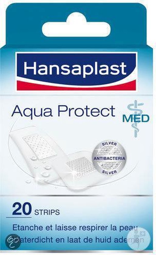 Hansa Med Aqua Protect+Silver - 20 stuks - Pleisters | bol.com