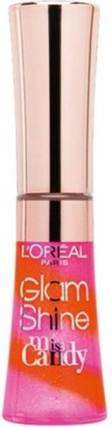 L'Oréal Glam Shine Miss Candy Lipgloss - 701 Bubble Pink | bol