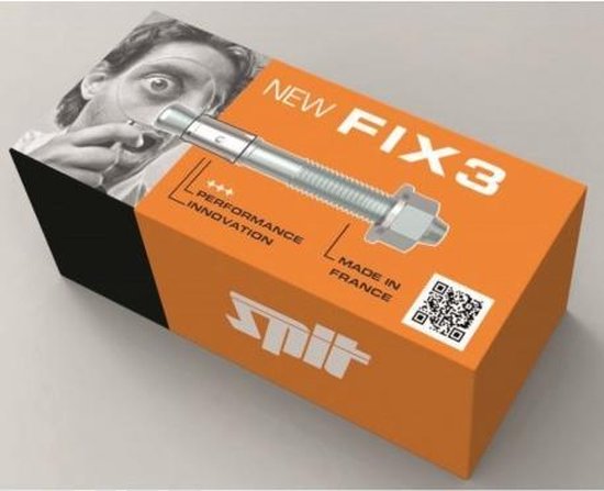 Spit Fix 3 M8 x 40/90 MT doorsteekanker 057452 50stuks | bol