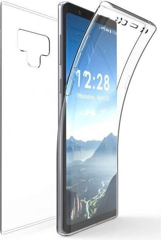 Samsung Galaxy Note 9 360 Front Back Silicone Case | bol.com