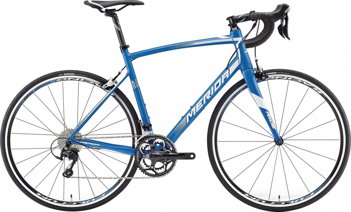 Merida Ride 400 - Fiets - Mannen - Matblauw - 50 cm | bol.com