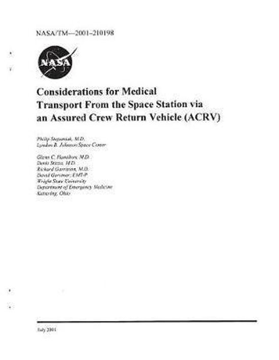 Considerations for Medical Transport from the Space Station Via an ...