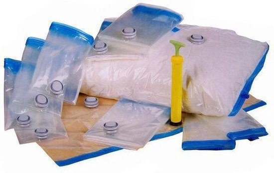 Vacuüm opbergzakken met pomp | bol.com
