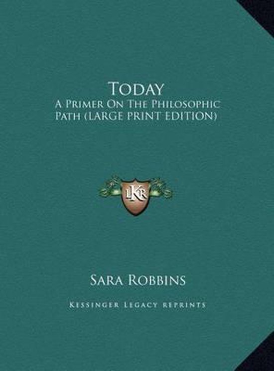Today, Sara Robbins | 9781169949874 | Boeken | bol.com