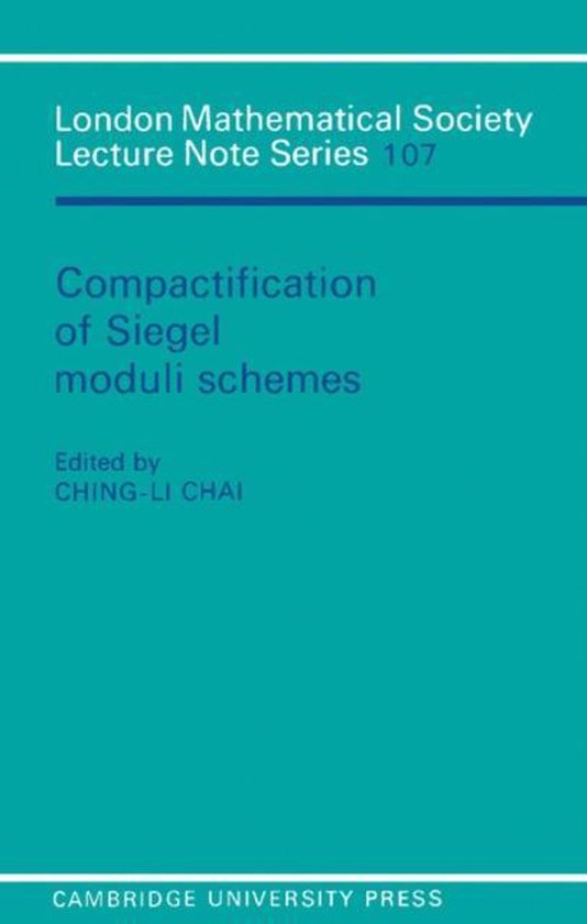 London Mathematical Society Lecture Note Series, Ching-Li Chai | 9780521312530 | Boeken | bol.com