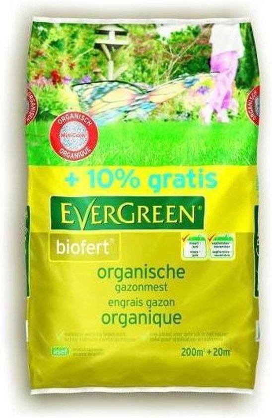Gazonmest Biofert 200 m² - 20kg | bol.com