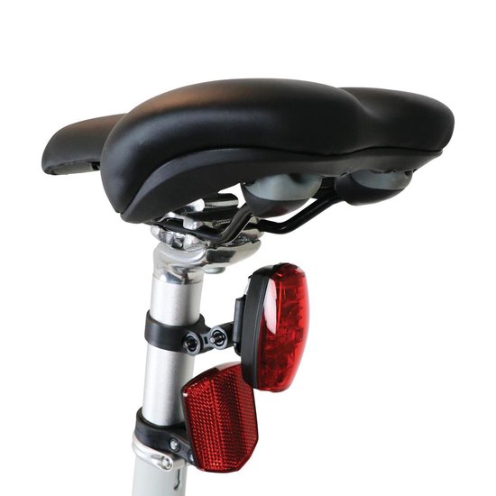 Blanco Unisex Fiets 'City Bike Deluxe' 26-inch - Wit | bol