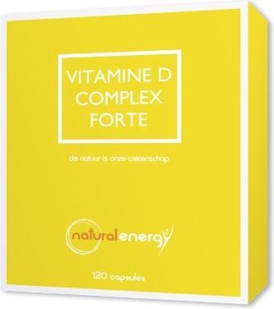 Natural Energy Vitaminen Vitamine D Complex Forte Capsules 120capsules ...