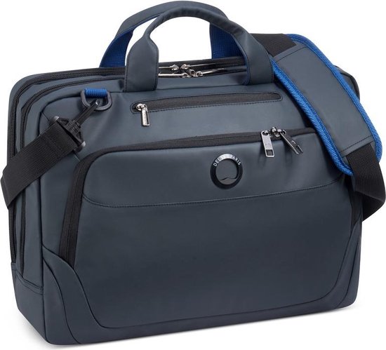 Delsey Parvis Plus Laptoptas - 2 Compartments - 15,6 inch - Water ...