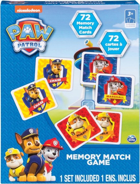 Cardinal 72 Card Memo Game + Popper Bundle Jeu de cartes Matching ...