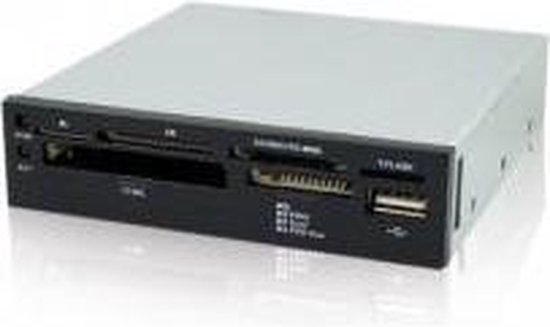 ADJ 141-00040 Internal All-in-One Card Reader [USB 2.0, Black, SD, CF ...