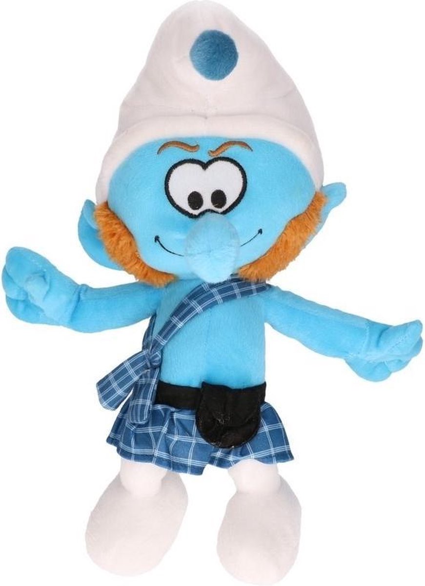 McSmurf knuffel pop 38 cm - Smurfen knuffelpoppen - Cartoon speelgoed ...
