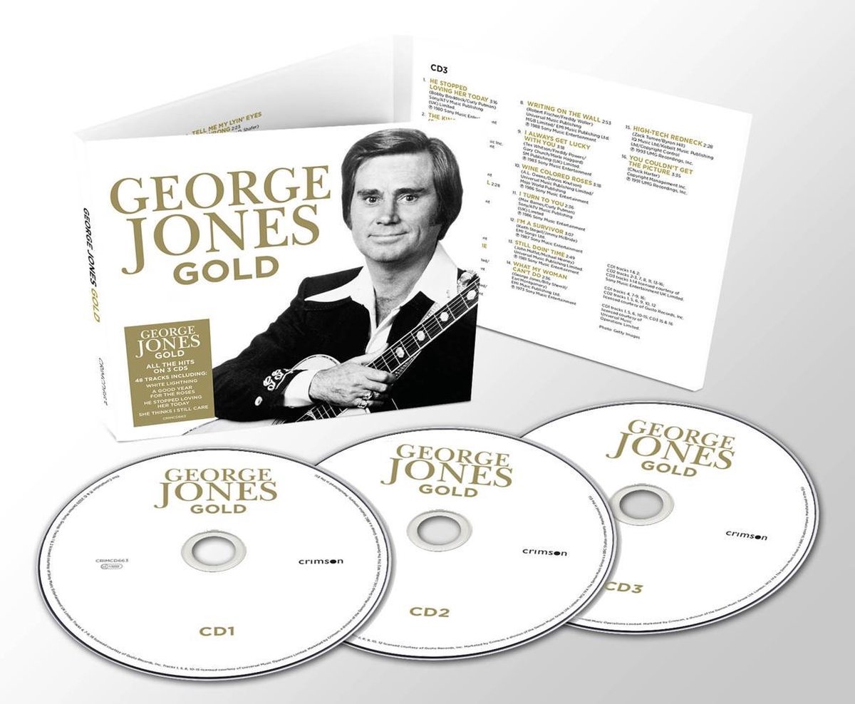 Gold, George Jones | CD (album) | Muziek | bol
