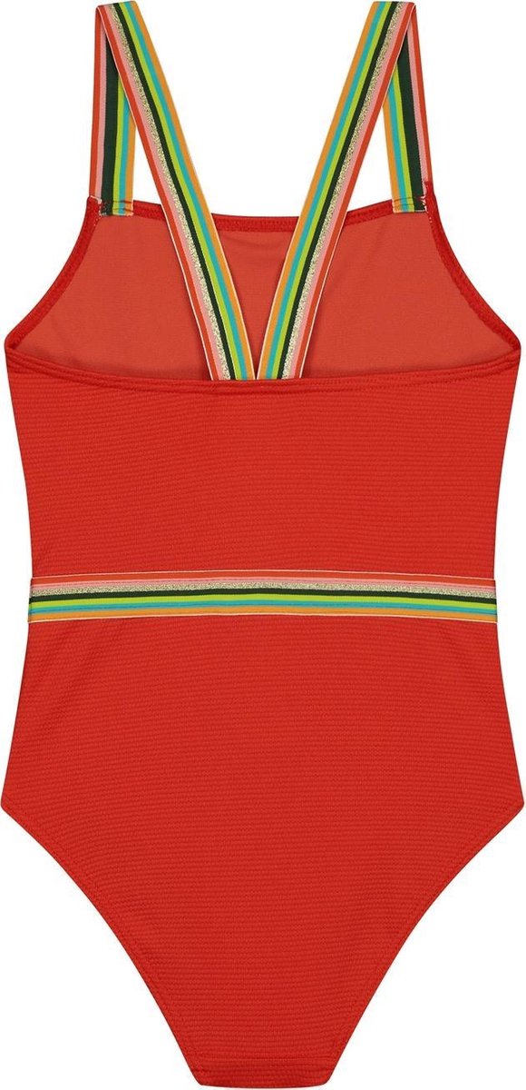 Shiwi Girls swimsuit rainbow - red - 92 | bol.com
