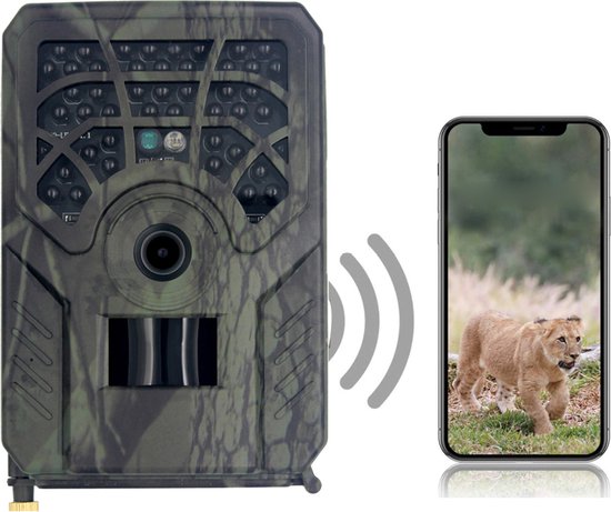 Wildcamera met Nachtzicht en Wifi - Wildlife Camera - Buiten Camera - Wildcamera -... | bol.com