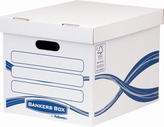 Bankers Box Basic opbergdoos 10 stuks | bol.com