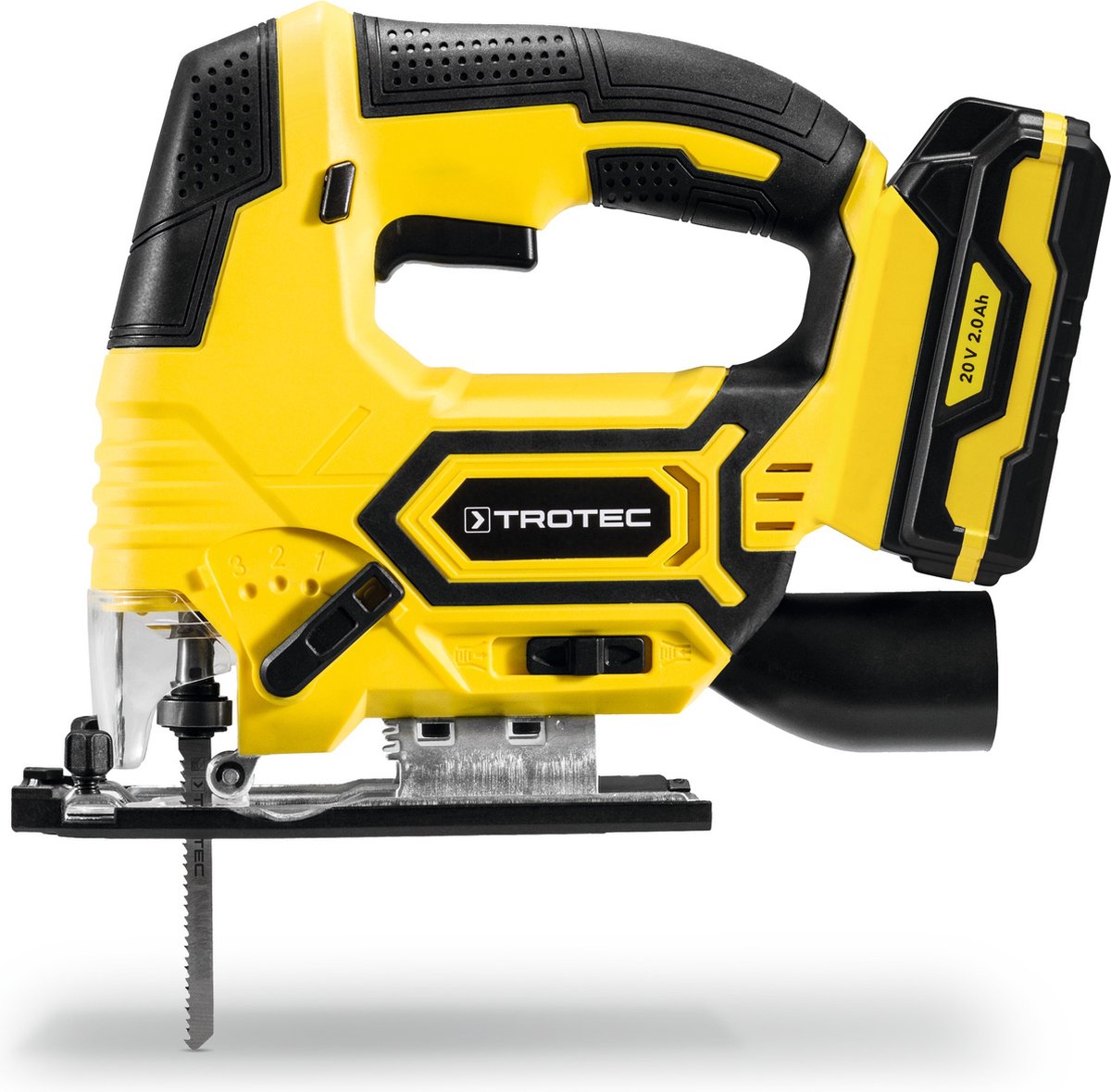 TROTEC Accu decoupeerzaag PJSS 11-20V + Decoupeerzaagjes-set hout, 10 ...