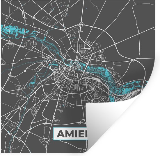 Stickers muraux - France - Carte - Plan de Ville - Carte - Plan ...