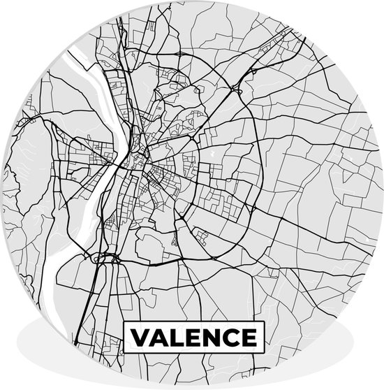 Wall Circle - Wall Circle Inside - Map - City Map - Valence - Map ...