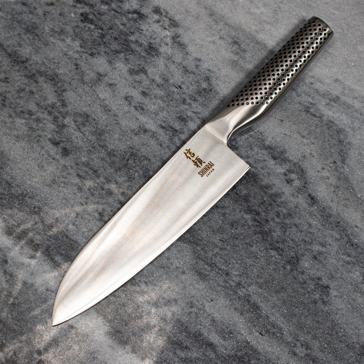 Shinrai Japan - Japans Santokumes 18 cm - Koksmes - RVS Staal Mes - RVS ...