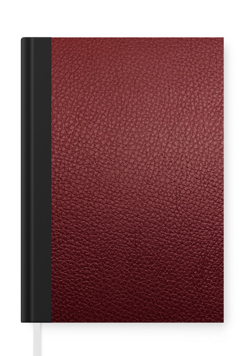 Carnet - Carnet d'écriture - Fond cuir marron foncé - Carnet - Format ...