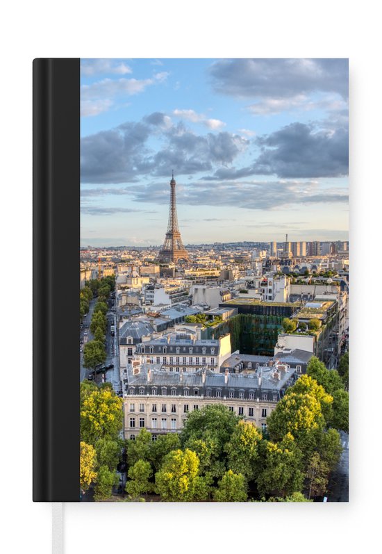 Carnet - Carnet d'écriture - Paris - Tour Eiffel - Skyline - Carnet - Format A5 -... | bol.com
