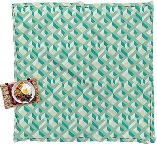 Waterdicht Picknickkleed - Geschikt als Strandlaken / Strandmat ...