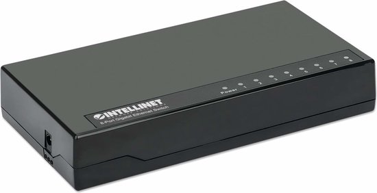Intellinet 561754 netwerk-switch Gigabit Ethernet (10/100/1000) Zwart | bol