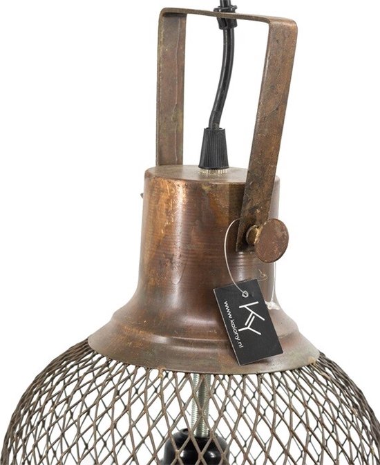 Hanglamp gaas koper | bol