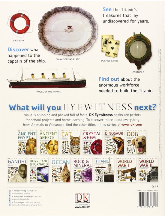 DK Eyewitness TITANIC | 6095529629683 | Boeken | bol.com