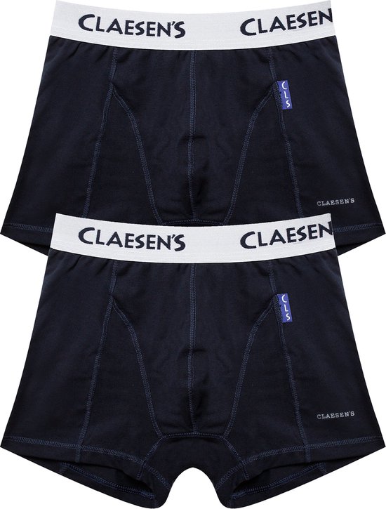 Claesen's® - Jongens Boxershorts 2-pack Navy - Navy - 5% Lycra - 95% ...
