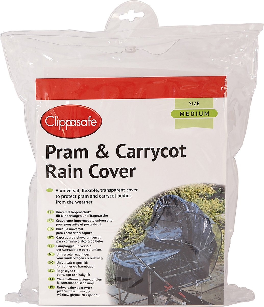 Clippasafe - Regenbescherming - Universeel regenzeil buggy - 1 | bol.com