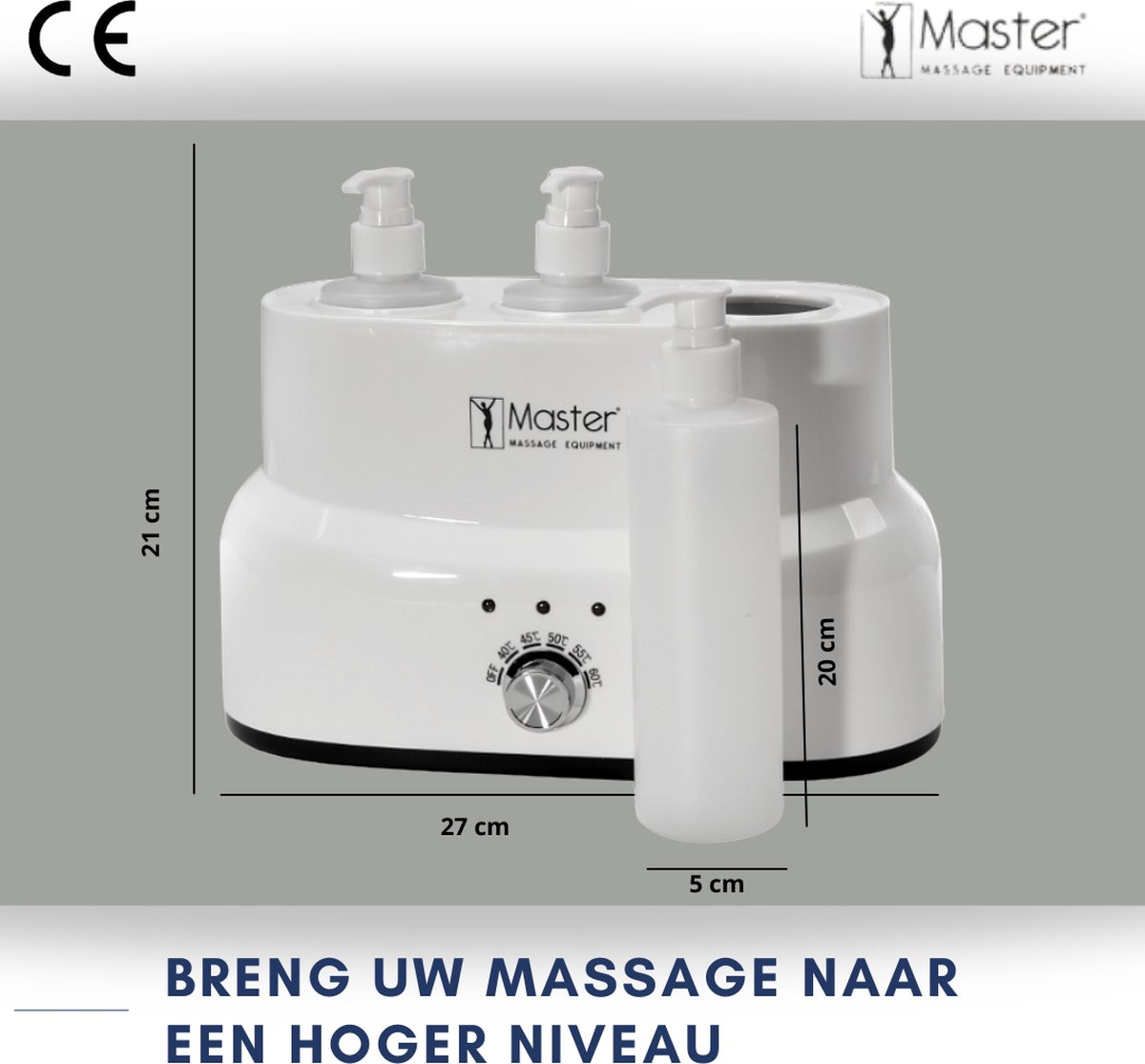 Elektrische Massage Olie Verwarmer met 3 Flessen - voor Massagesalon ...