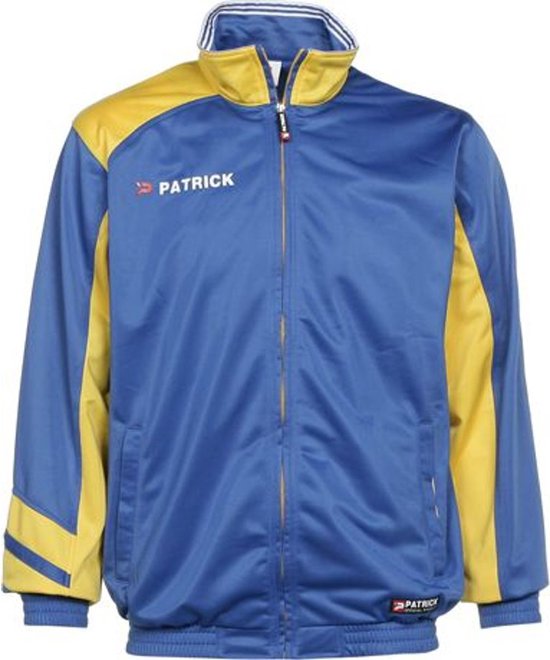 Patrick Victory Polyestervest Heren - Royal / Geel | Maat: XXL | bol.com