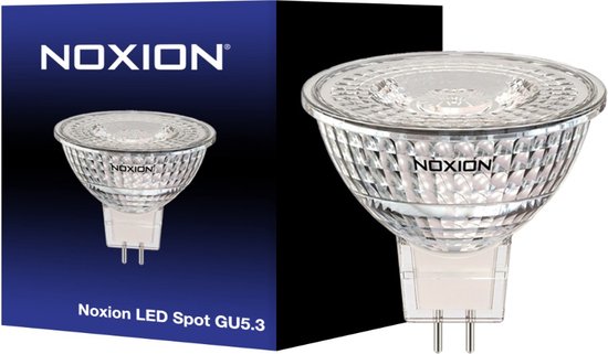 Noxion Led Spot Gu5 3 Mr16 4w 345lm 36d 827 Zeer Warm Wit Vervangt