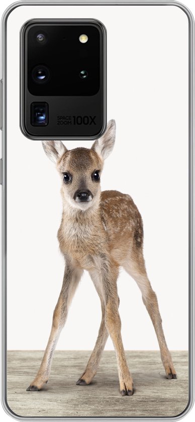 Samsung Galaxy S20 Ultra hoesje - Hertje - Bambi - baby hert - Meisjes ...