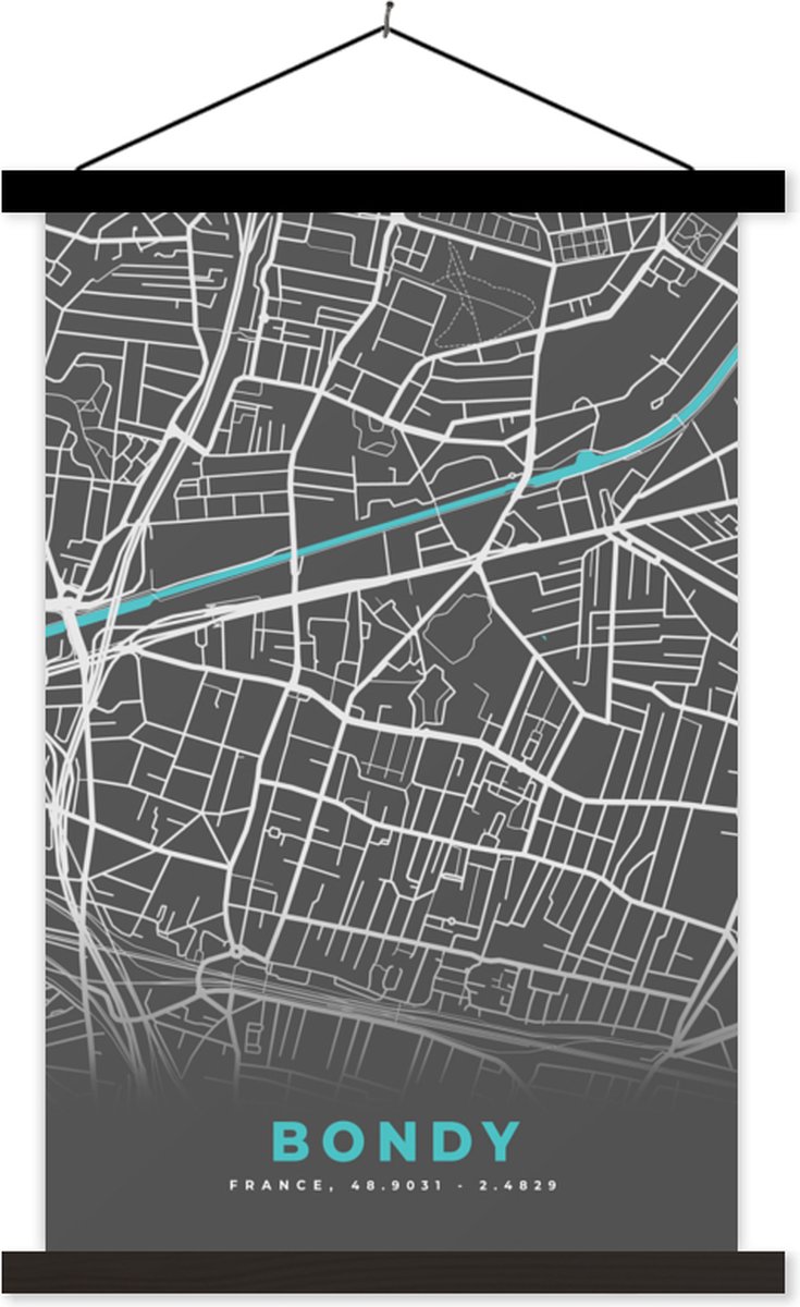 Porte-affiche avec affiche - Affiche scolaire - Bondy - France - Carte ...