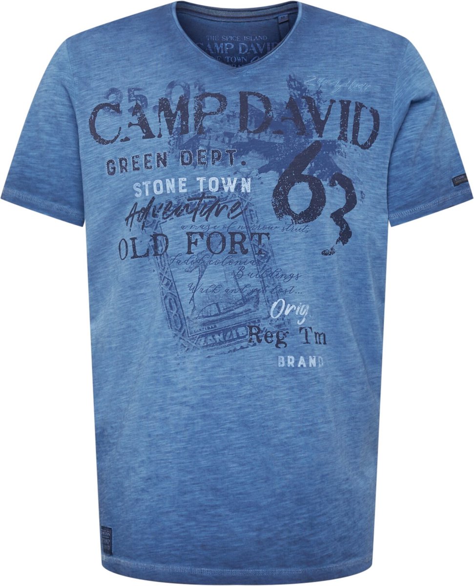 Camp David shirt Navy-Xl | bol.com