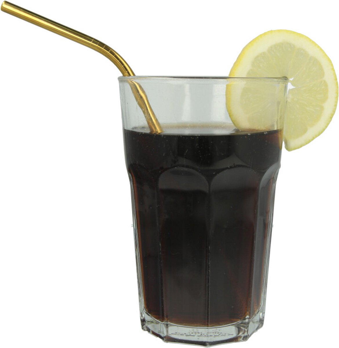 Metalen Rietjes - Goud - Herbruikbare Rietjes - Vaatwasbestendig - Set ...