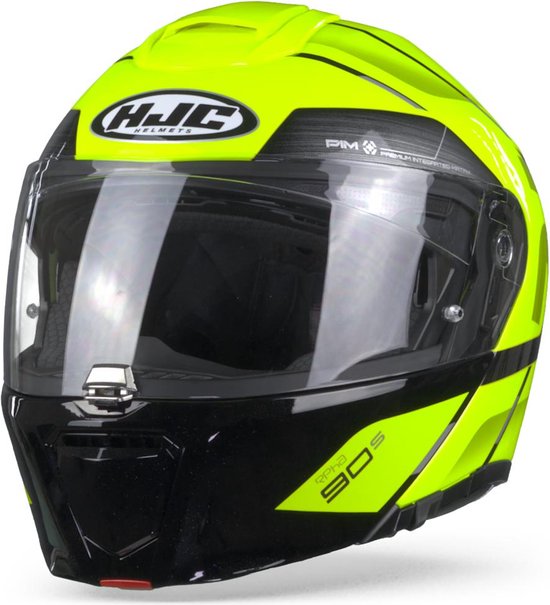 HJC RPHA 90s Bekavo Yellow Modular Helmet XL | bol.com