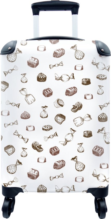 Koffer - Snoep - Vintage - Chocolade - Design - Past binnen 55x40x20 cm ...