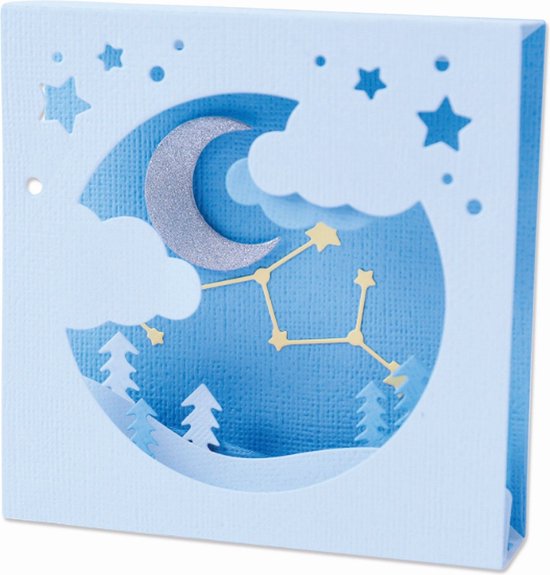 Sizzix Thinlits snijmal Celestial box card | bol