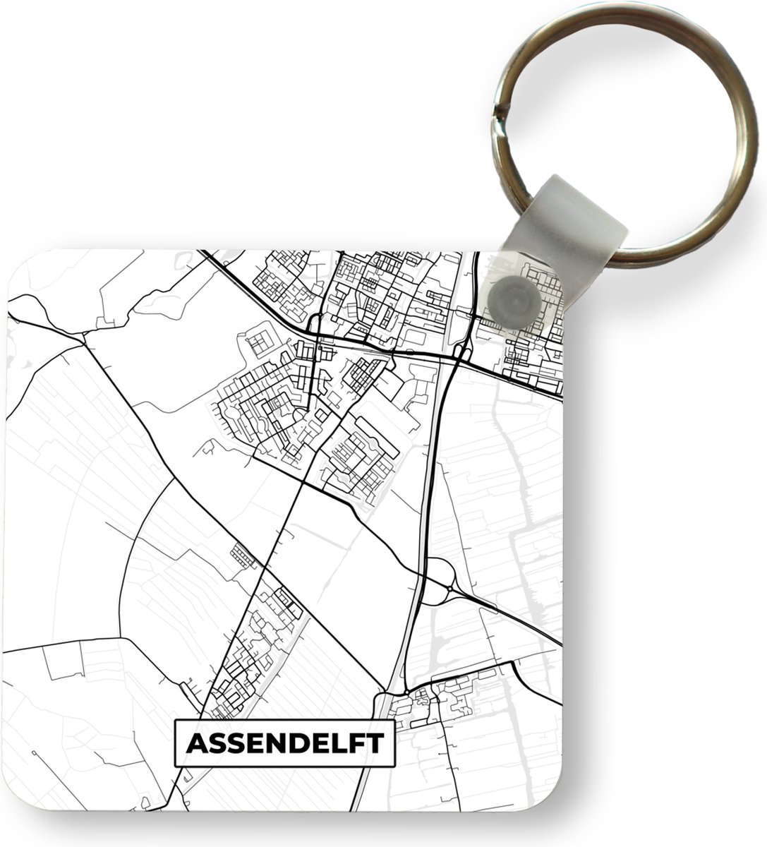 Sleutelhanger - Uitdeelcadeautjes - Plattegrond - Assendelft ...